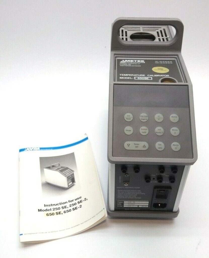 Ametek Jofra 650 SE Dry Block Temperature Calibrator - GRIDATAMA EQUIPMENT