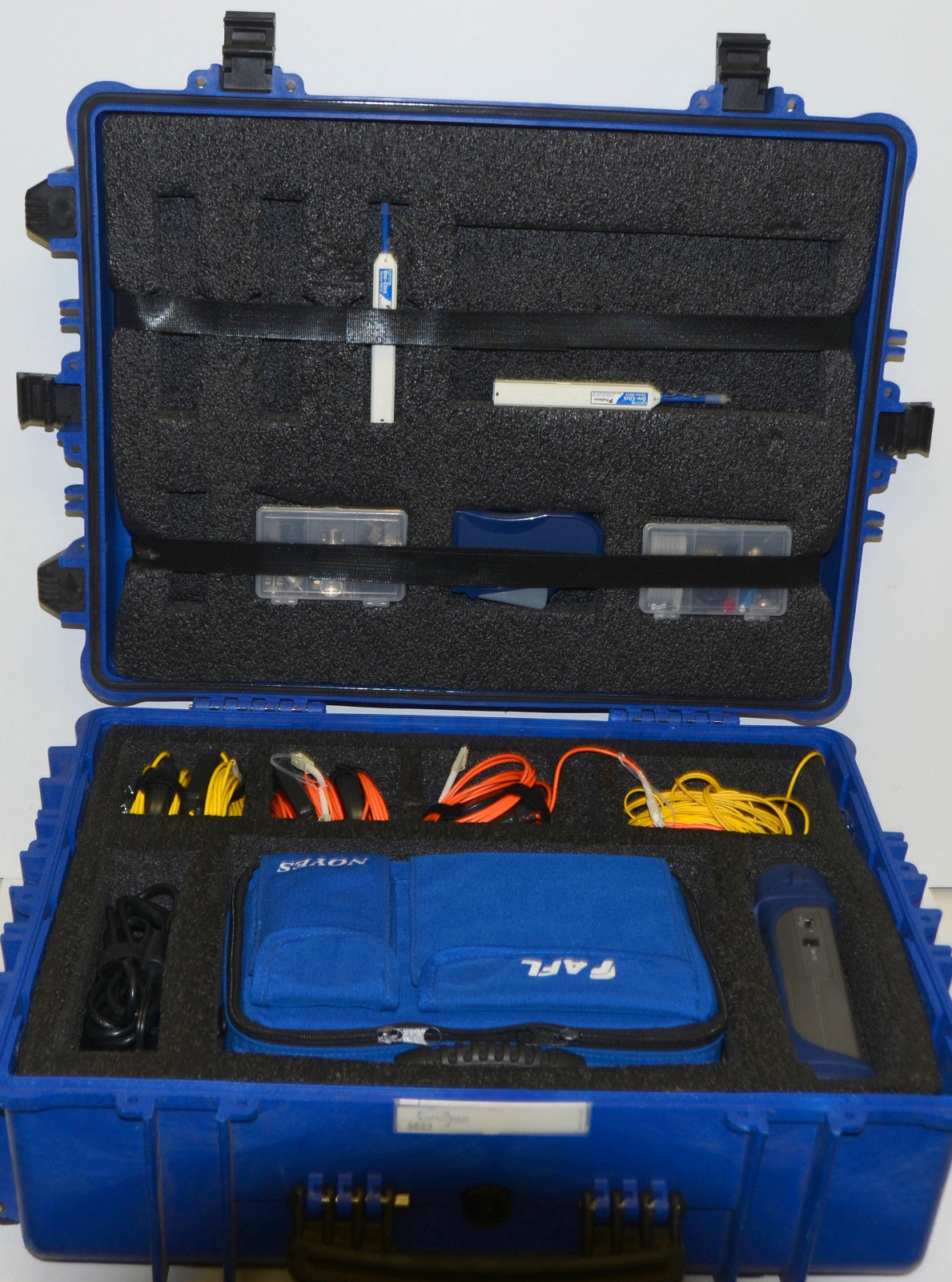 AFL Noyes C860 SM MM Quad OTDR & Fiber Certification Loss Test Kit ...