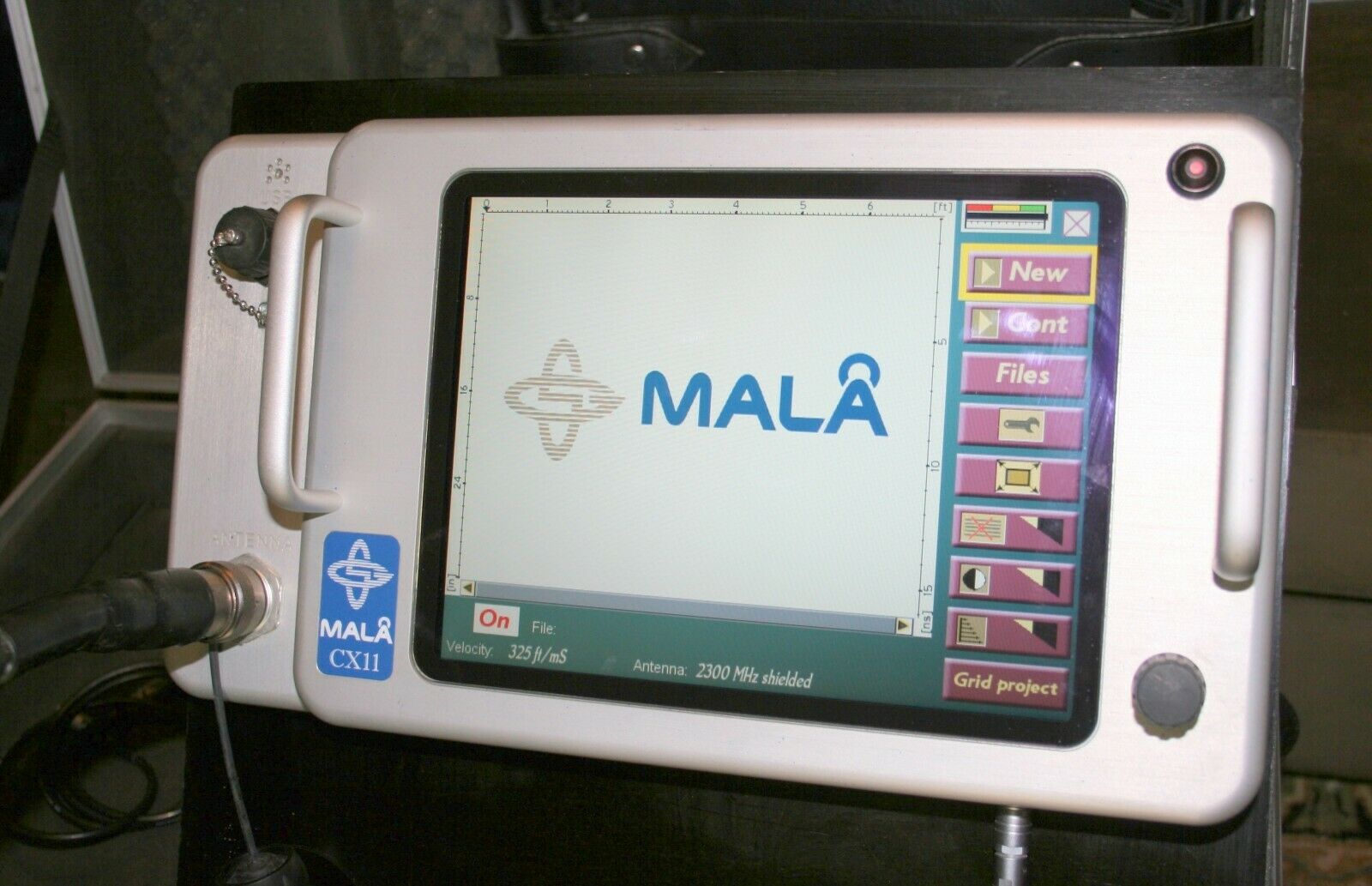 Mala CX11 Ground Penetrating Radar - GRIDATAMA EQUIPMENT