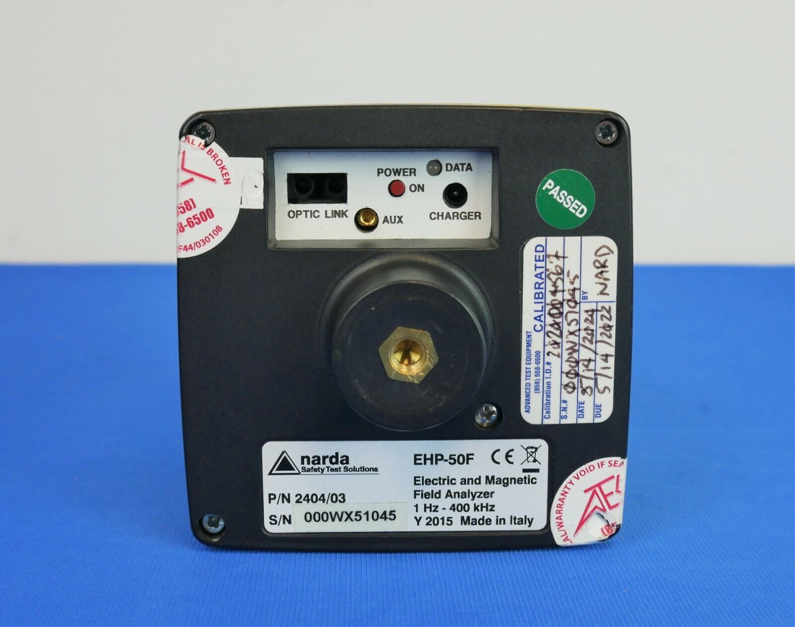 Narda EHP-50F E&H-Field Analyzer | 1Hz-400kHz - GRIDATAMA EQUIPMENT
